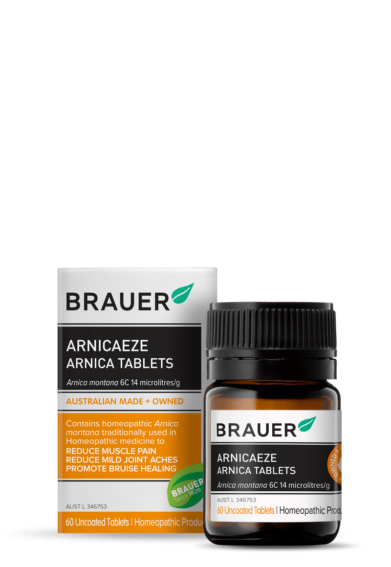 Arnica Tablets 60pk – Brauer